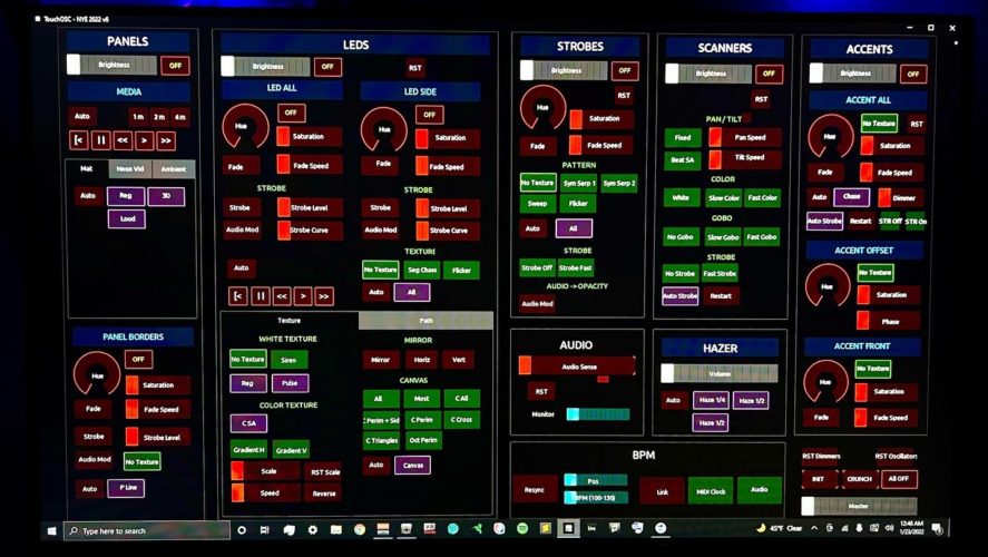 Octagon Stage Design, Visuals, & Show (2021-2022) | Jason Beyers